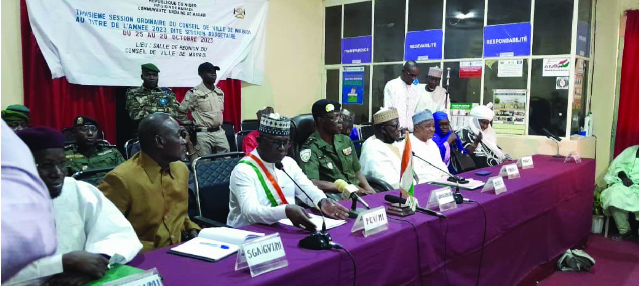 Troisième session ordinaire du Conseil de Ville de Maradi : La Ville de ...