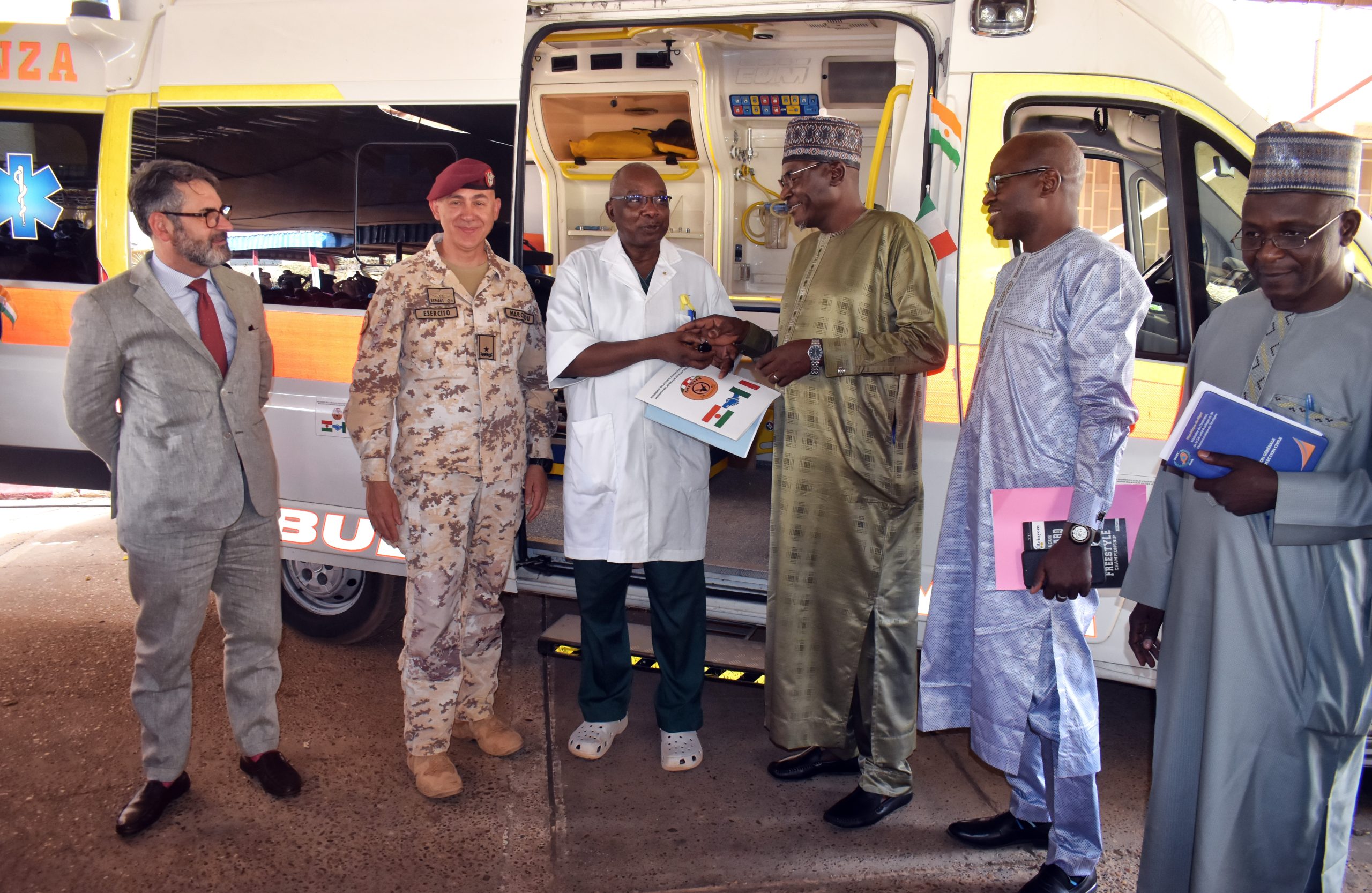 Actions de la Mission Italienne de Soutien Bilatéral au Niger (MISIN ...