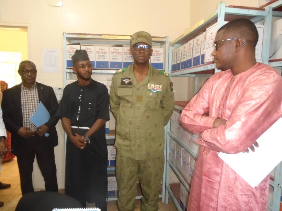 Visite du Directeur Général de la Caisse Nationale de Sécurité Sociale ...