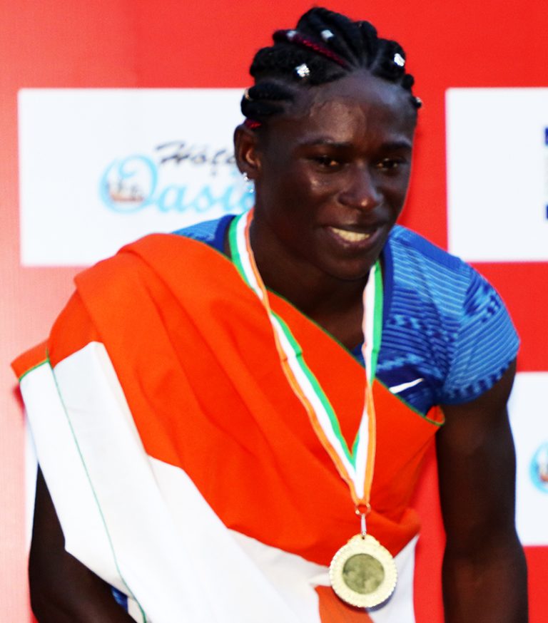 La sprinteuse championne d’Afrique AminatouSeyni, grande absente des JO ...