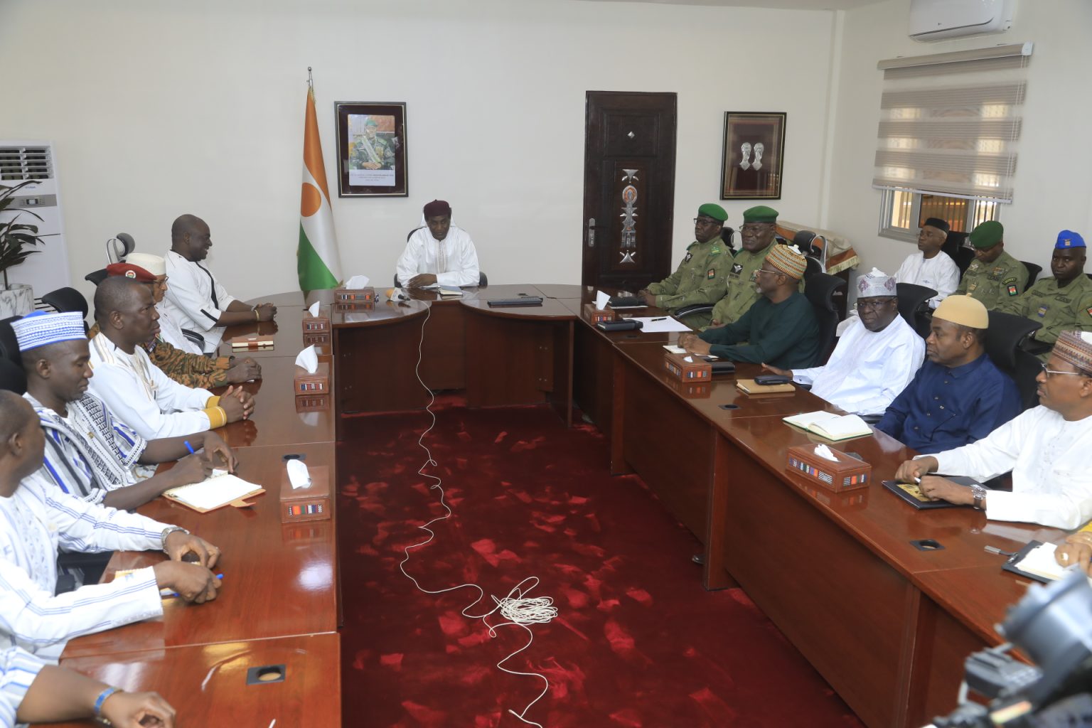 Le président de la Commission Nationale de la Confédération des Etats du Sahel du Burkina-Faso ...