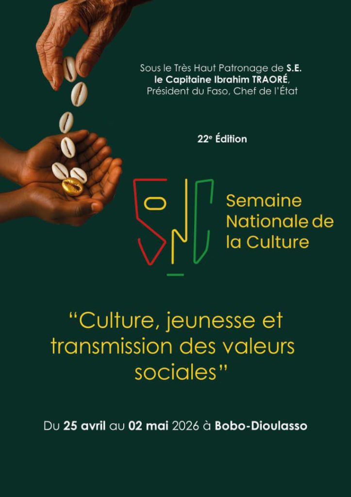 Semaine Nationale de la Culture, Bobo 2026, du 25 avril au 02 mai : La ...