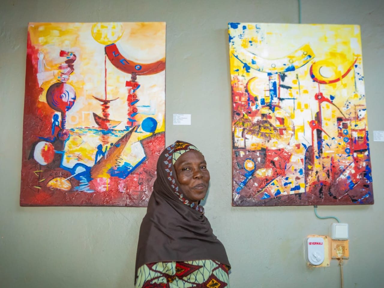 Vernissage de l’exposition internationale d’art plastique «Traces Vives ...